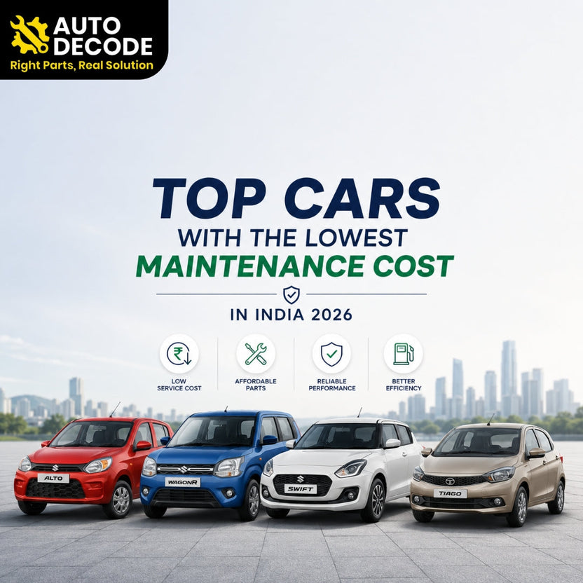 Top Cars with the Lowest Maintenance Cost in India 2026 – Auto Decode